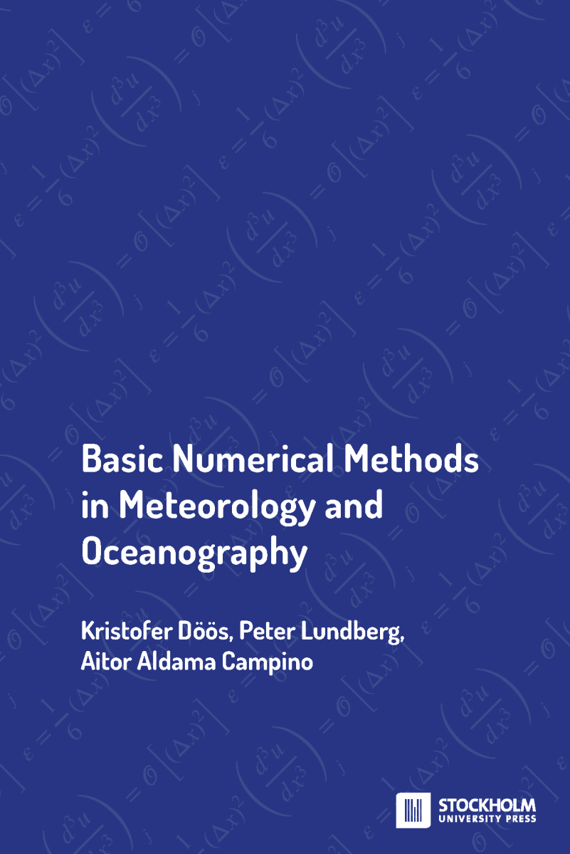 New textbook in Meteorology: An Introduction to Numerical Modelling of ...